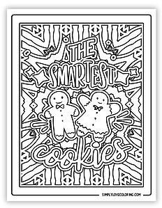 22 Gingerbread Man Coloring Pages (Free PDF Printables) - Simply Love ...