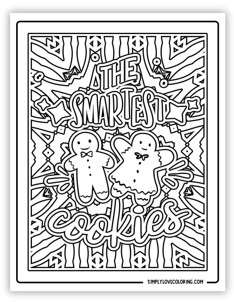 22 Gingerbread Man Coloring Pages (Free PDF Printables) - Simply Love ...