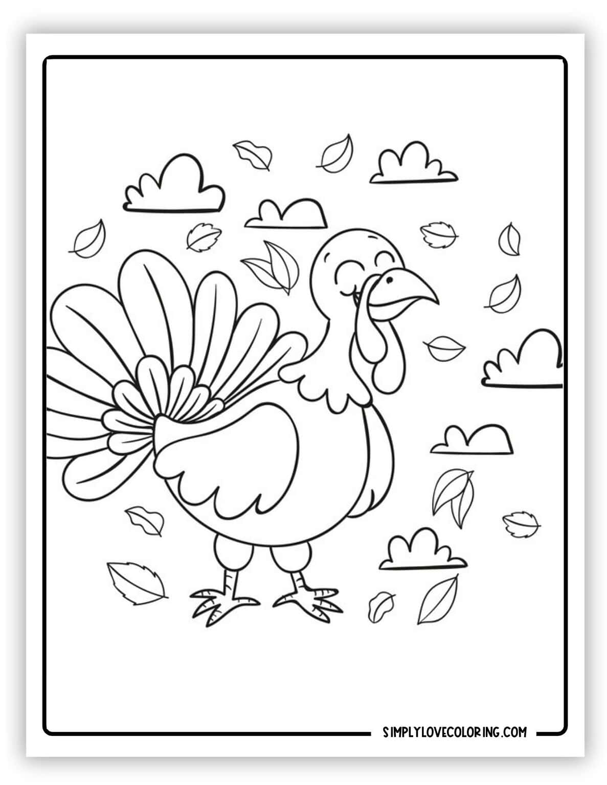 38 Thanksgiving Coloring Pages (Free PDF Printables) - Simply Love Coloring