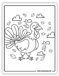 38 Thanksgiving Coloring Pages (Free PDF Printables) - Simply Love Coloring