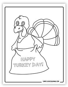 38 Thanksgiving Coloring Pages (Free PDF Printables) - Simply Love Coloring