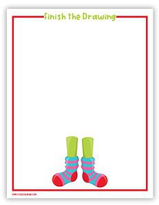 13 Christmas Drawing Activities: Finish the Picture (Free PDF ...