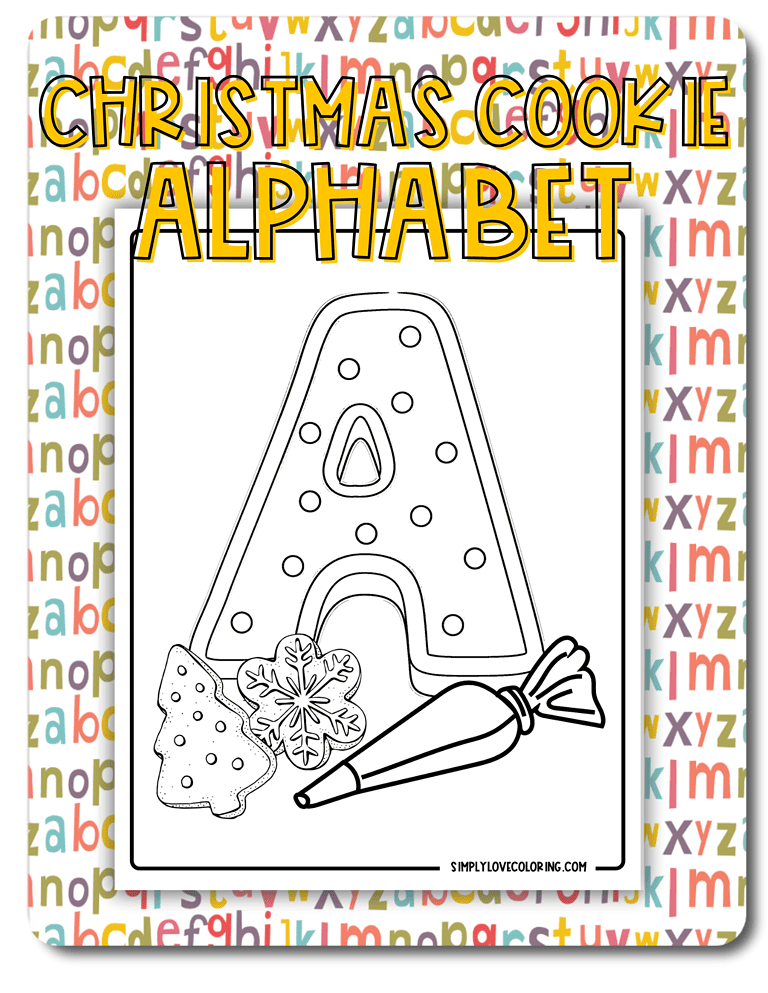 Alphabet Coloring Pages (Free PDF Printables) - Simply Love Coloring