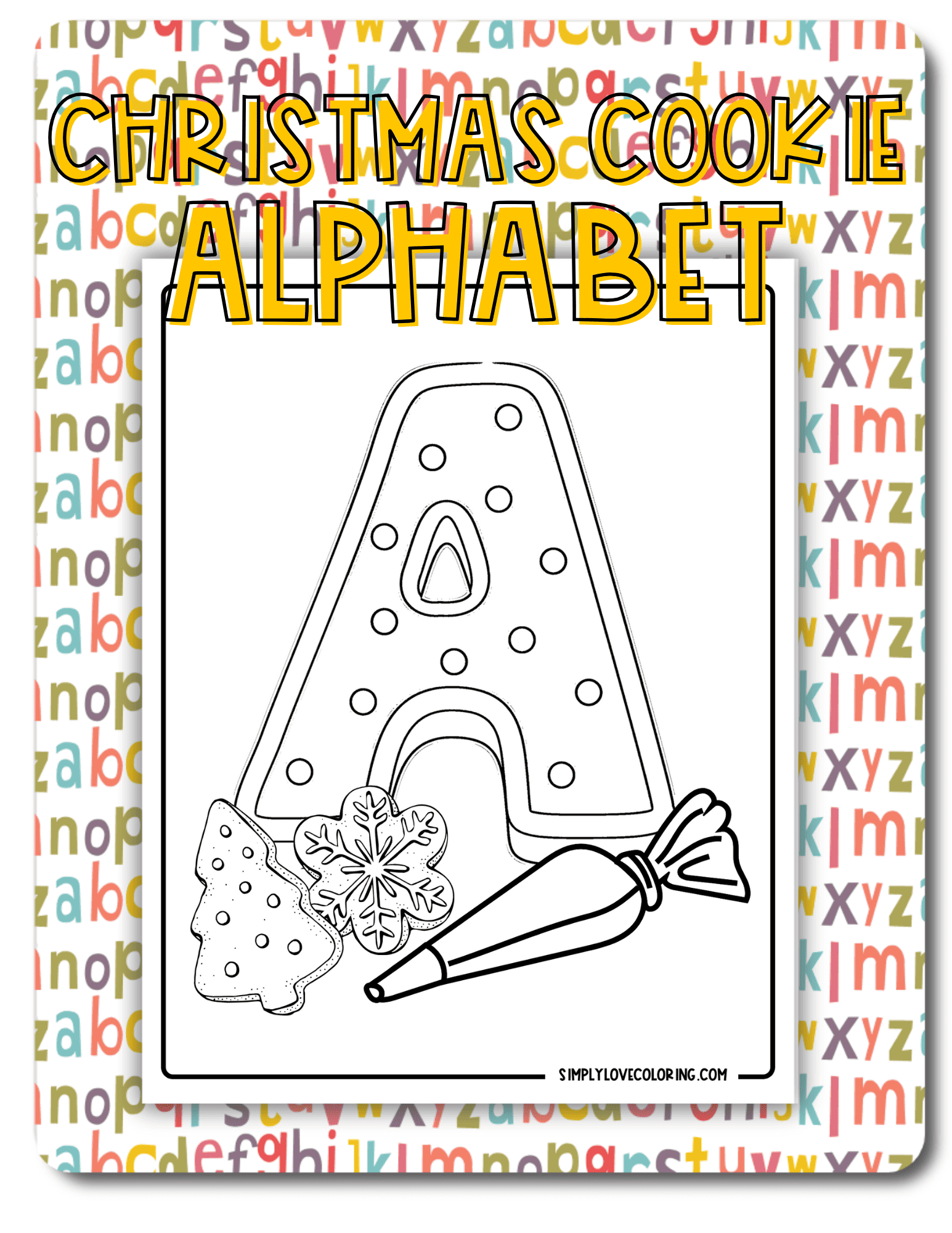 Alphabet Coloring Pages (Free PDF Printables) - Simply Love Coloring