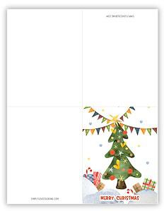 35 Christmas Card Printables (Free PDF Download) - Simply Love Coloring