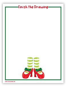 13 Christmas Drawing Activities: Finish the Picture (Free PDF ...