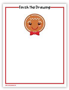 13 Christmas Drawing Activities: Finish the Picture (Free PDF ...