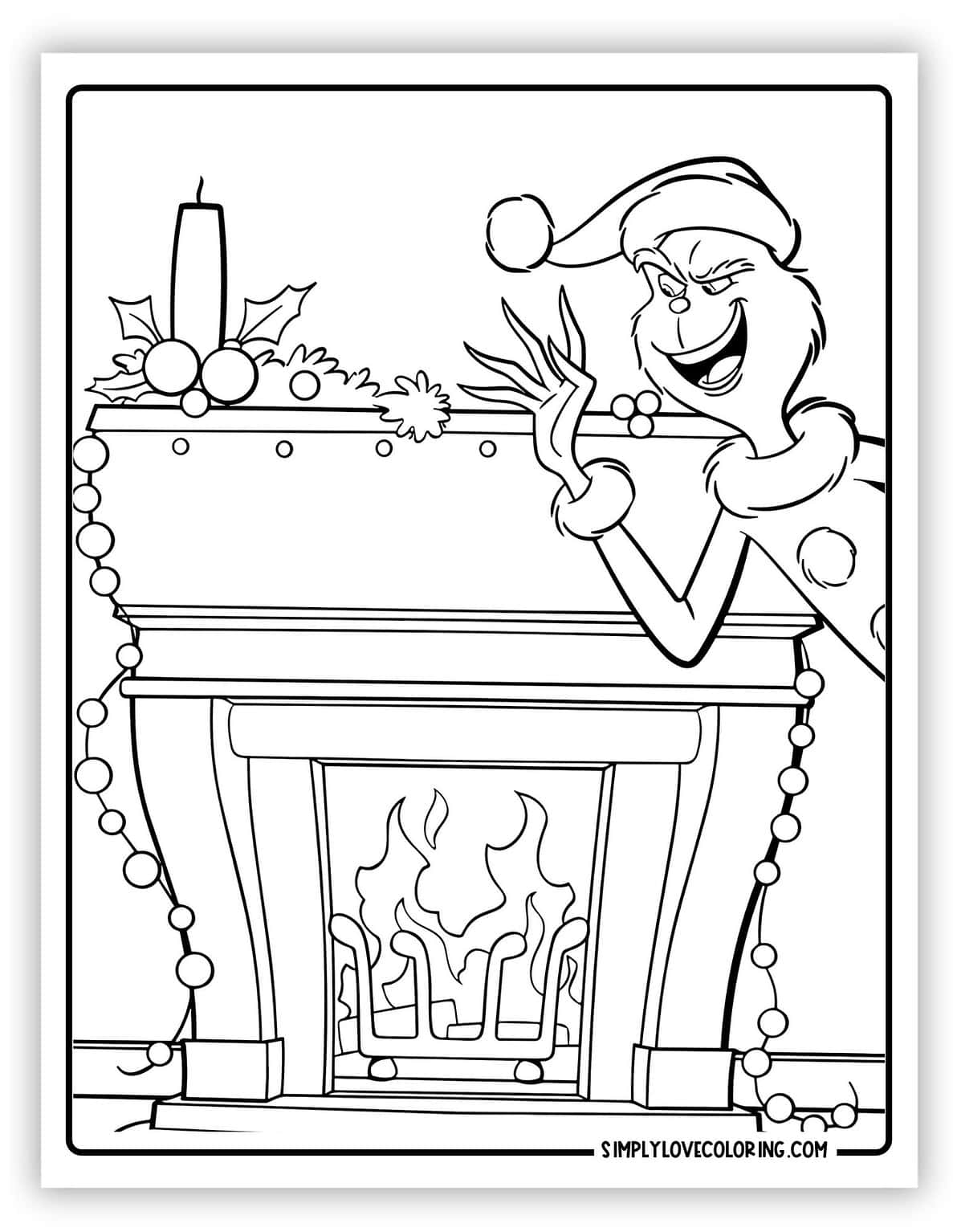 21 Grinch Christmas Tree Coloring Pages (Free PDF Printables) - Simply ...