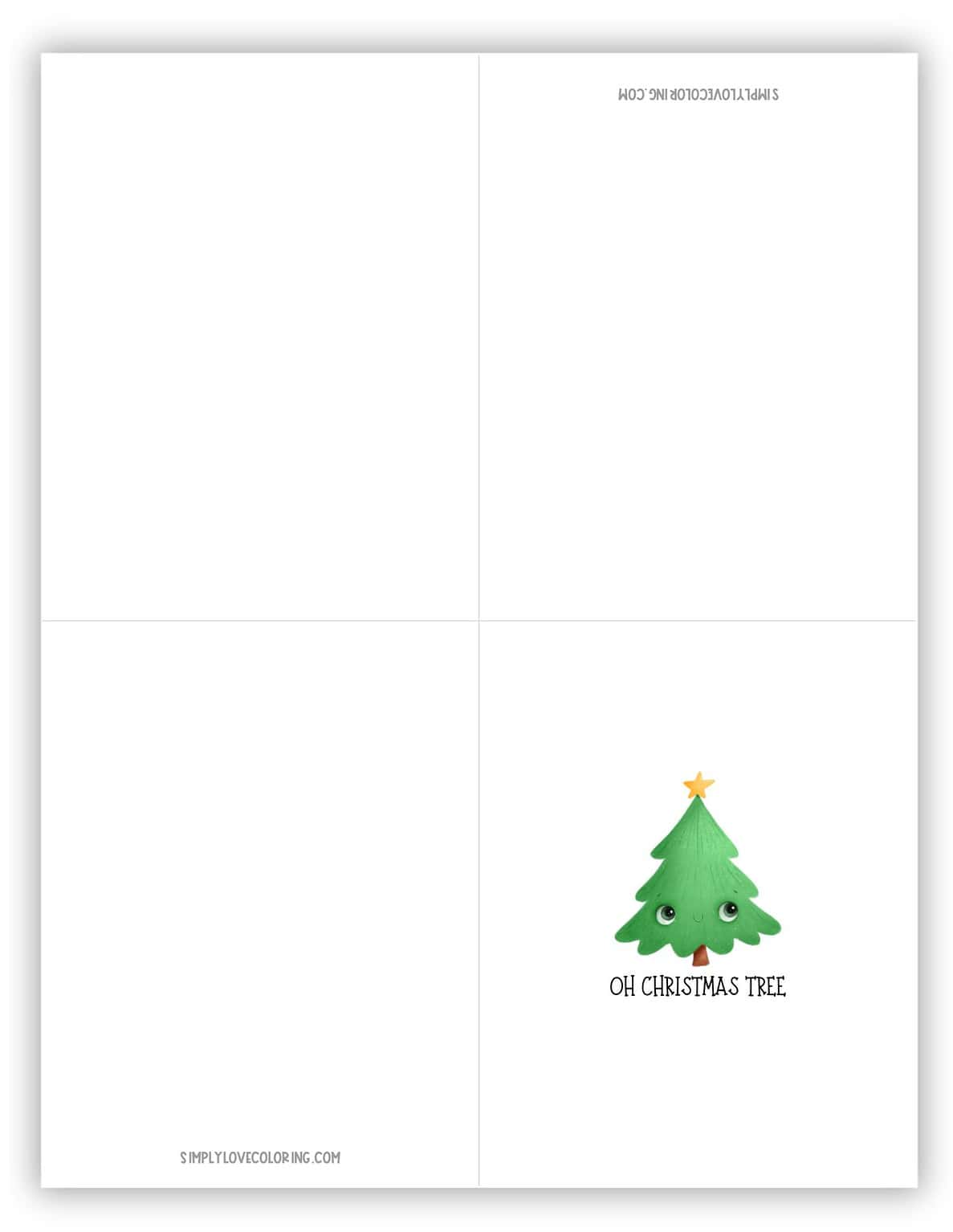 35 Christmas Card Printables (Free PDF Download) - Simply Love Coloring