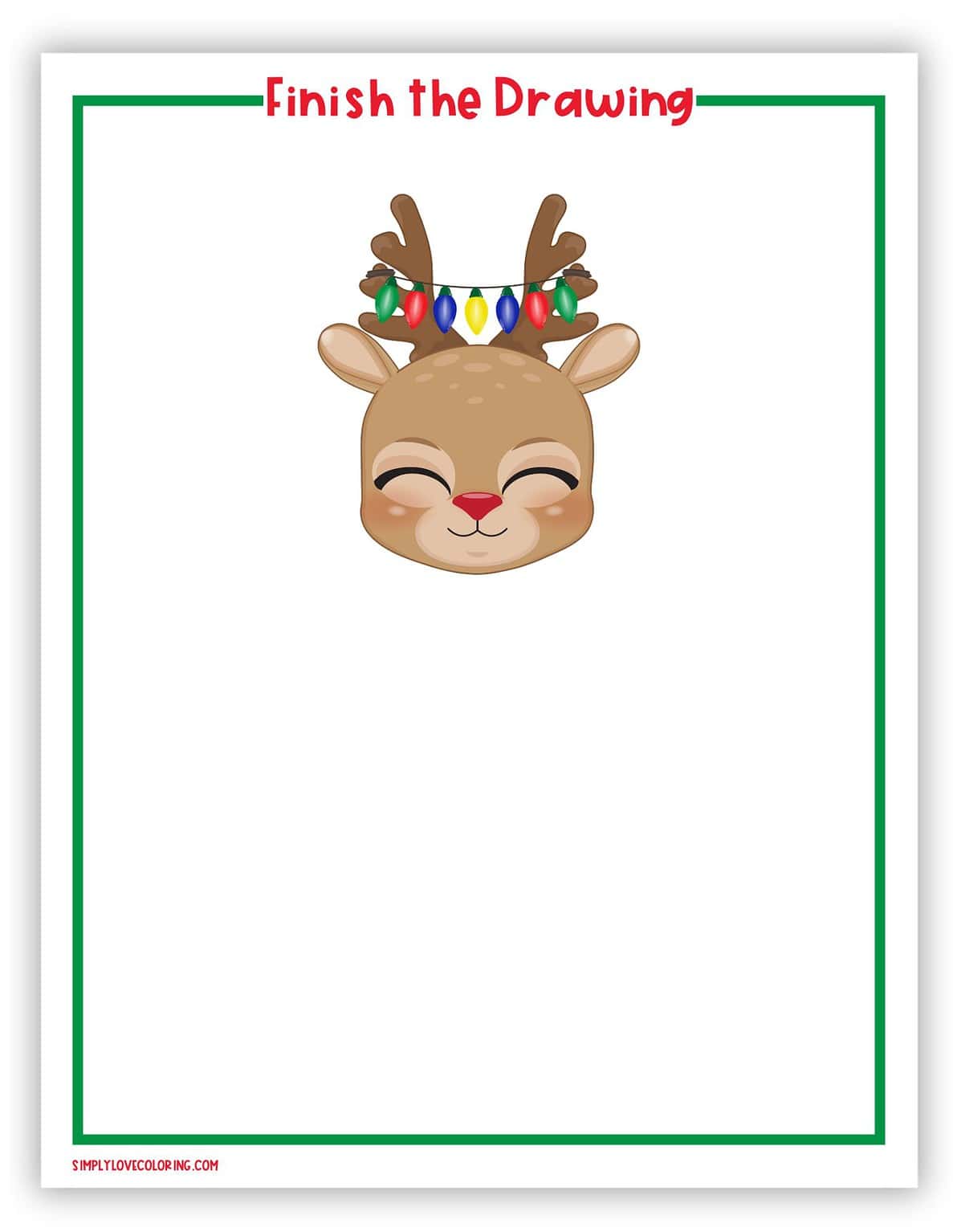 13 Christmas Drawing Activities: Finish the Picture (Free PDF ...