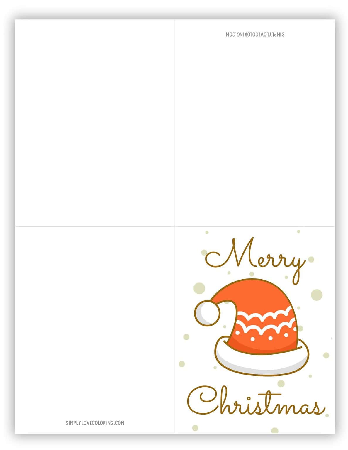 35 Christmas Card Printables (Free PDF Download) - Simply Love Coloring