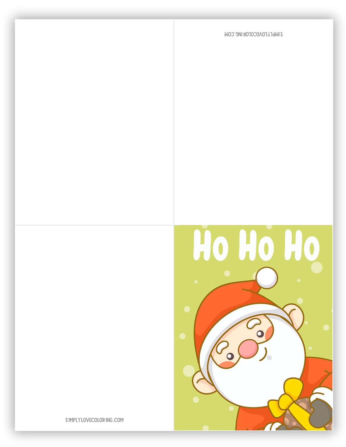 35 Christmas Card Printables (Free PDF Download) - Simply Love Coloring