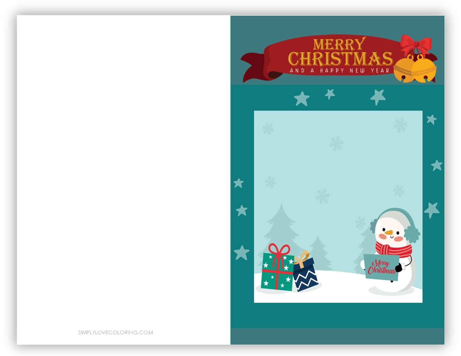 35 Christmas Card Printables (Free PDF Download) - Simply Love Coloring