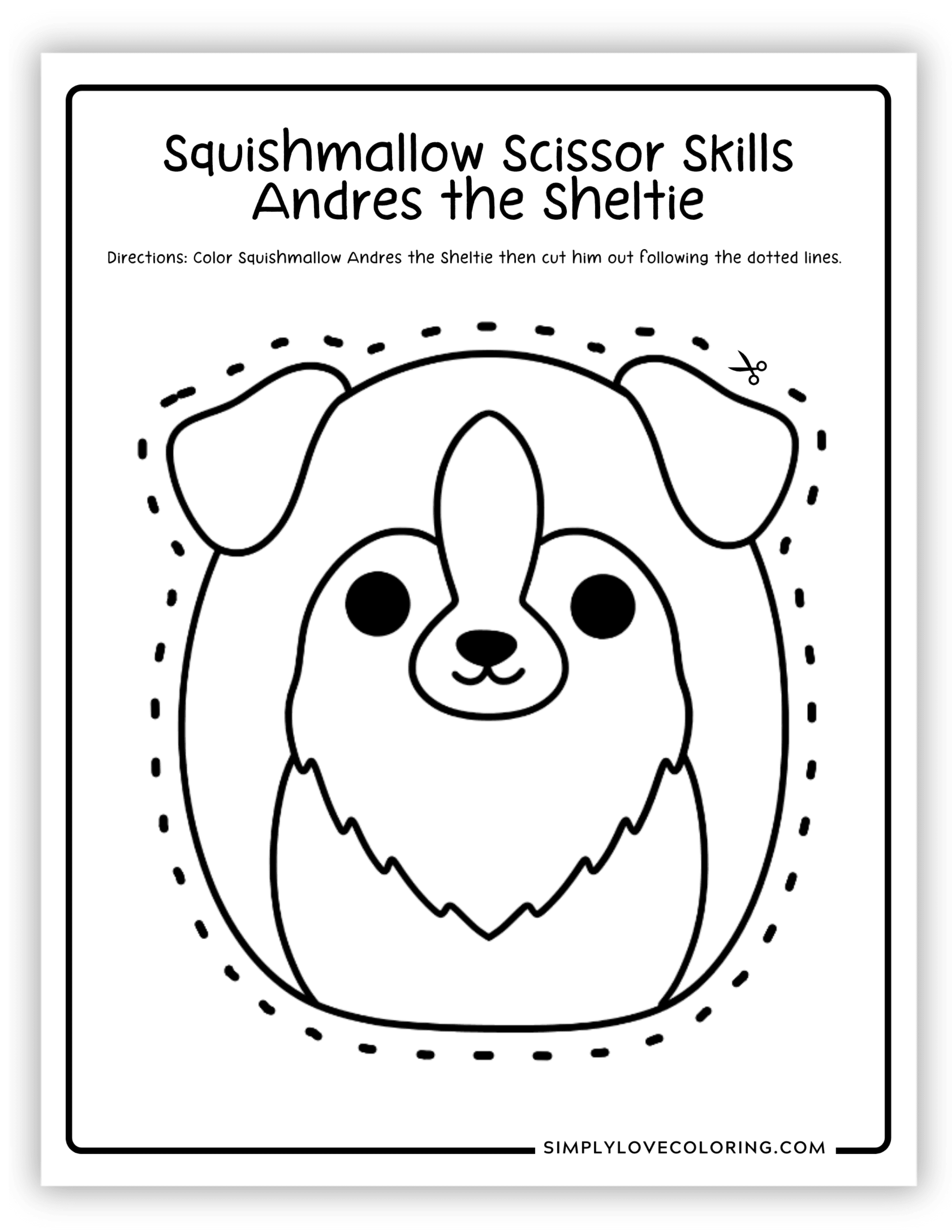 62 Fun Squishmallow Scissor Skills Activity Pages (Free PDF Printables ...
