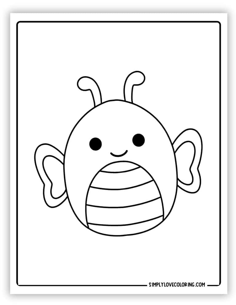 68 Squishmallow Coloring Pages (Free PDF Printables) - Simply Love Coloring