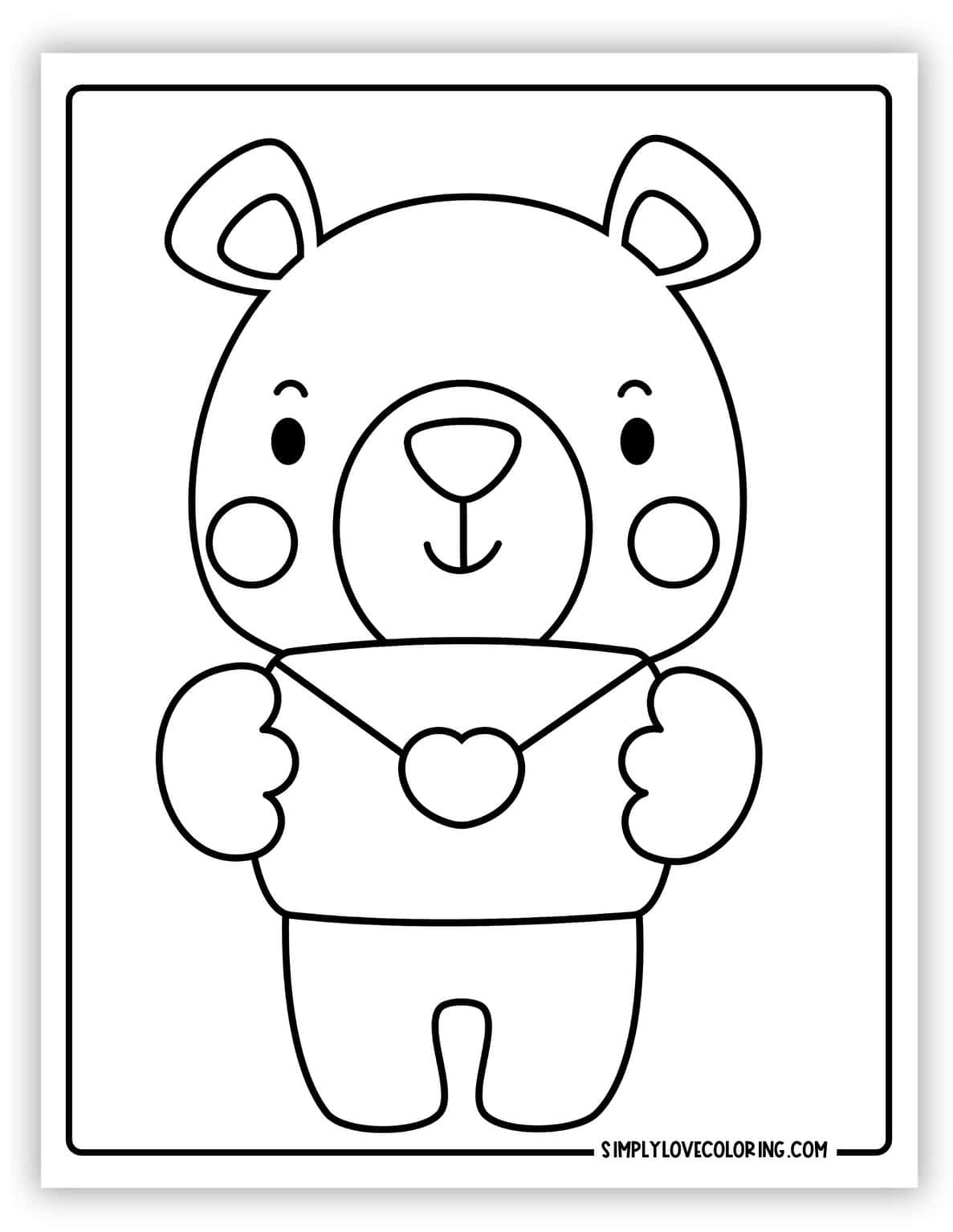 32 Valentine's Day Coloring Pages (Free PDF Printables) - Simply Love ...