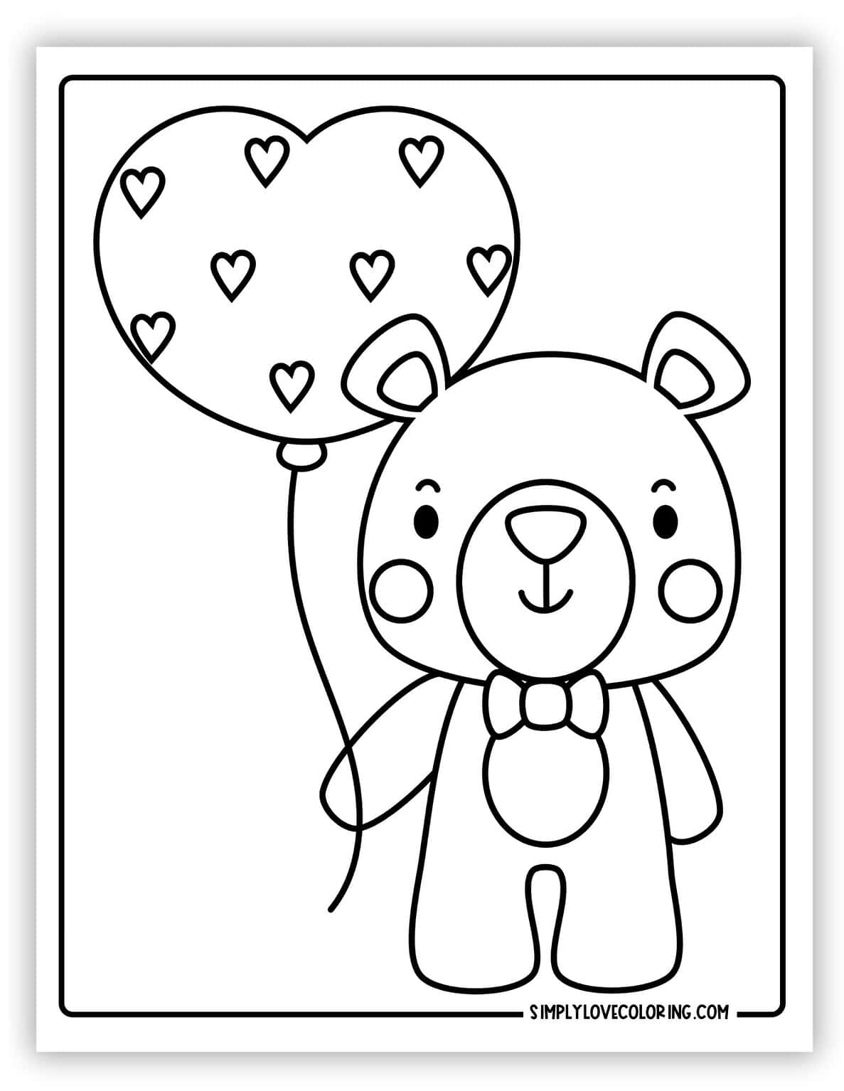 32 Valentine's Day Coloring Pages (Free PDF Printables) - Simply Love ...