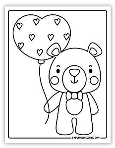 32 Valentine's Day Coloring Pages (Free PDF Printables) - Simply Love ...