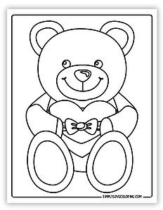 32 Valentine's Day Coloring Pages (Free PDF Printables) - Simply Love ...