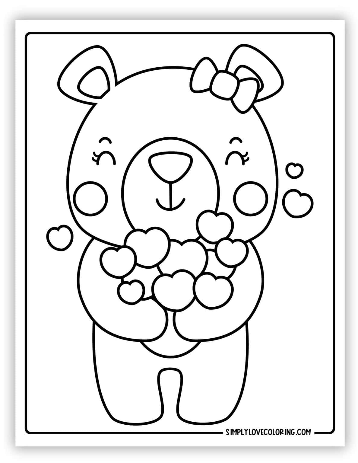 32 Valentine's Day Coloring Pages (Free PDF Printables) - Simply Love ...