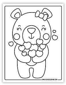 32 Valentine's Day Coloring Pages (Free PDF Printables) - Simply Love ...