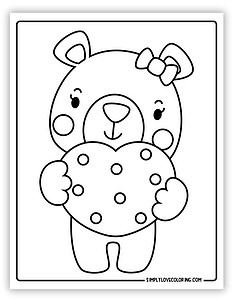 32 Valentine's Day Coloring Pages (Free PDF Printables) - Simply Love ...