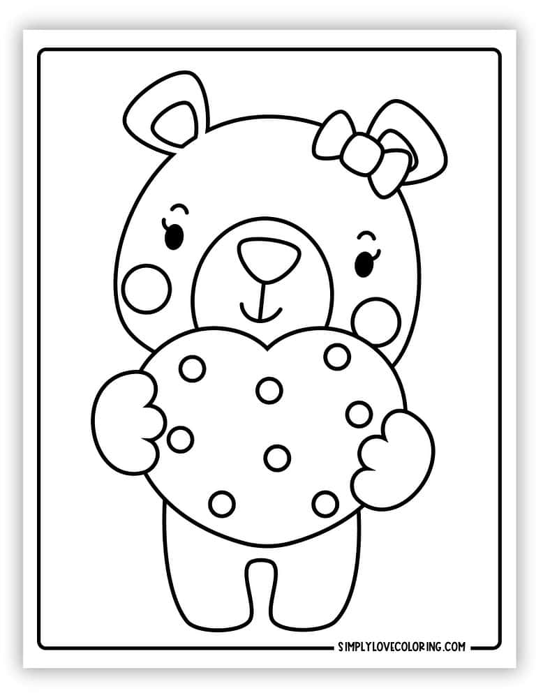 32 Valentine's Day Coloring Pages (Free PDF Printables) - Simply Love ...