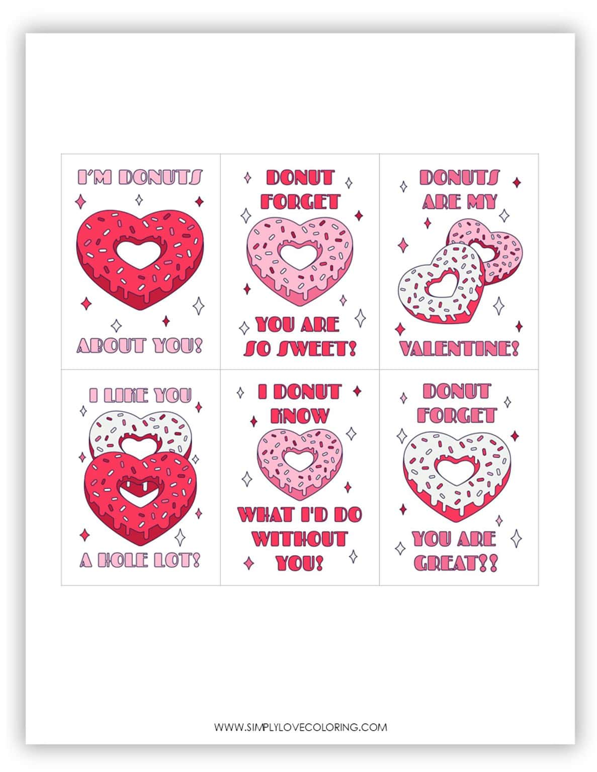 78 Valentine's Day Printable Cards (Free PDF Printables) - Simply Love ...