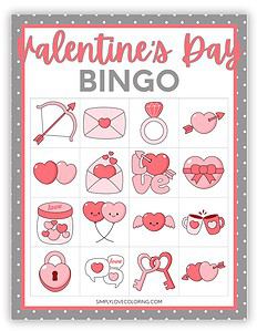 Printable Valentine Bingo Cards (Free PDF Printables) - Simply Love ...