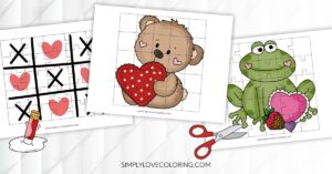 16 Valentine's Day Jigsaw Puzzles (Free PDF Printables) - Simply Love ...