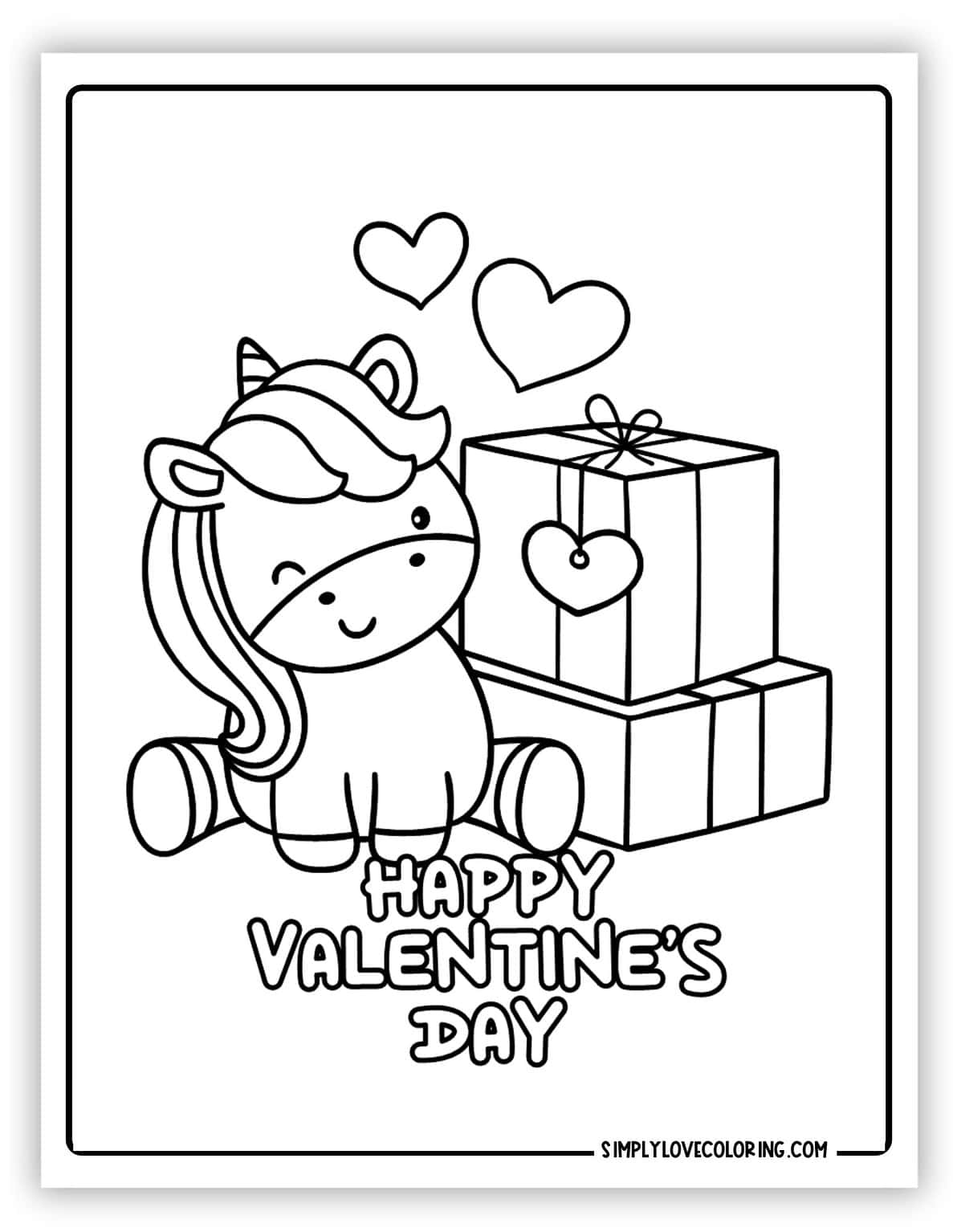32 Valentine's Day Coloring Pages (Free PDF Printables) - Simply Love ...
