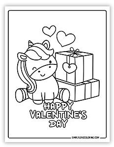 32 Valentine's Day Coloring Pages (Free PDF Printables) - Simply Love ...