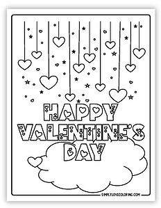 32 Valentine's Day Coloring Pages (Free PDF Printables) - Simply Love ...