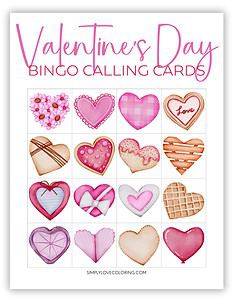 Printable Valentine Bingo Cards (Free PDF Printables) - Simply Love ...
