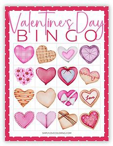 Printable Valentine Bingo Cards (Free PDF Printables) - Simply Love ...