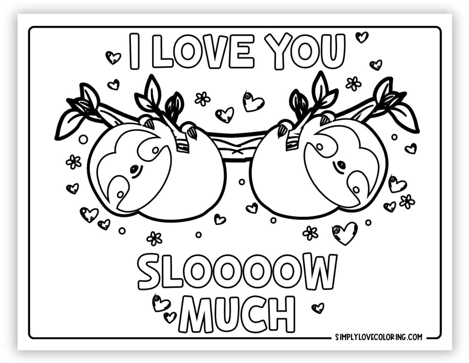 32 Valentine's Day Coloring Pages (Free PDF Printables) - Simply Love ...