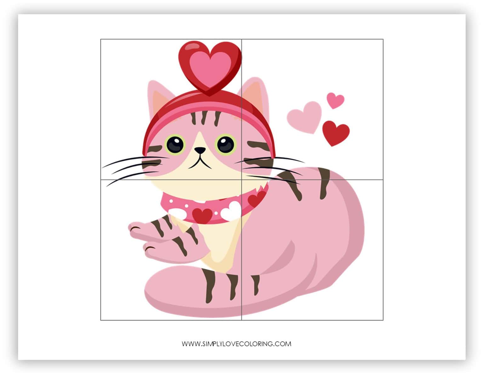 16 Valentine's Day Jigsaw Puzzles (Free PDF Printables) - Simply Love ...