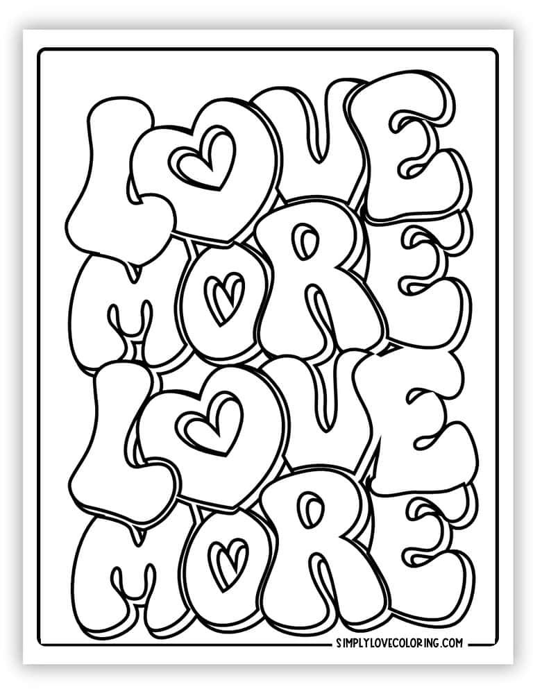 32 Valentine's Day Coloring Pages (Free PDF Printables) - Simply Love ...