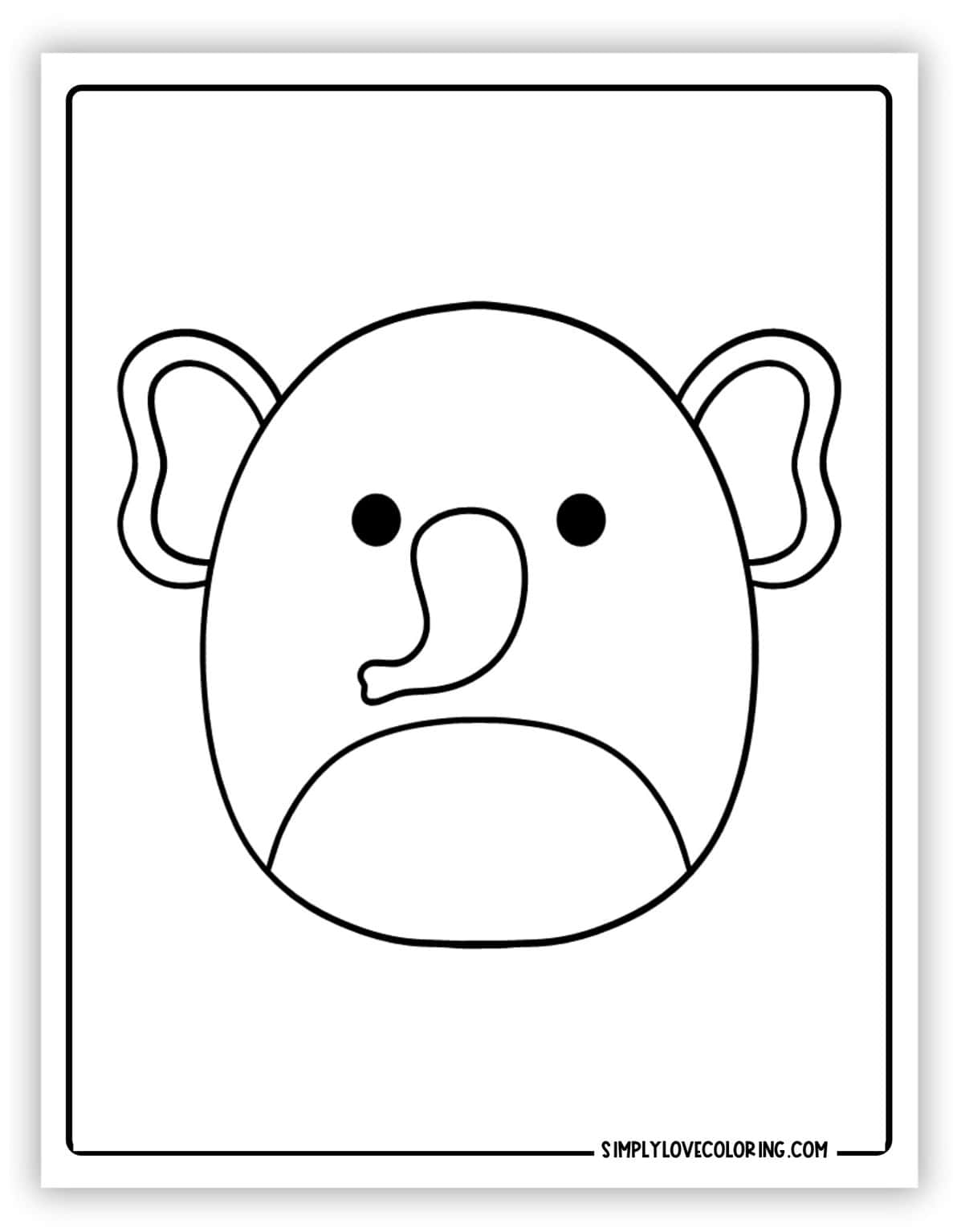 68 Squishmallow Coloring Pages (Free PDF Printables) - Simply Love Coloring