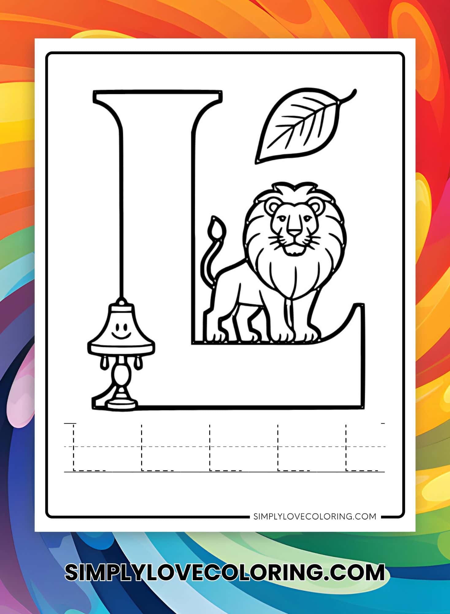 Alphabet Tracing Coloring Pages (Free PDF Printables) - Simply Love ...