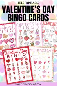 Printable Valentine Bingo Cards (Free PDF Printables) - Simply Love ...