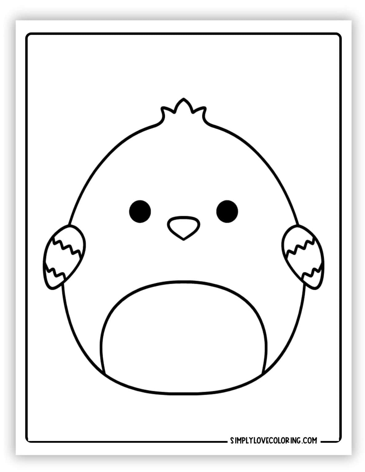 68 Squishmallow Coloring Pages (Free PDF Printables) - Simply Love Coloring