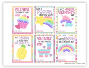 78 Valentine's Day Printable Cards (Free PDF Printables) - Simply Love ...