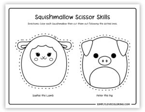 68 Squishmallow Coloring Pages (Free PDF Printables) - Simply Love Coloring