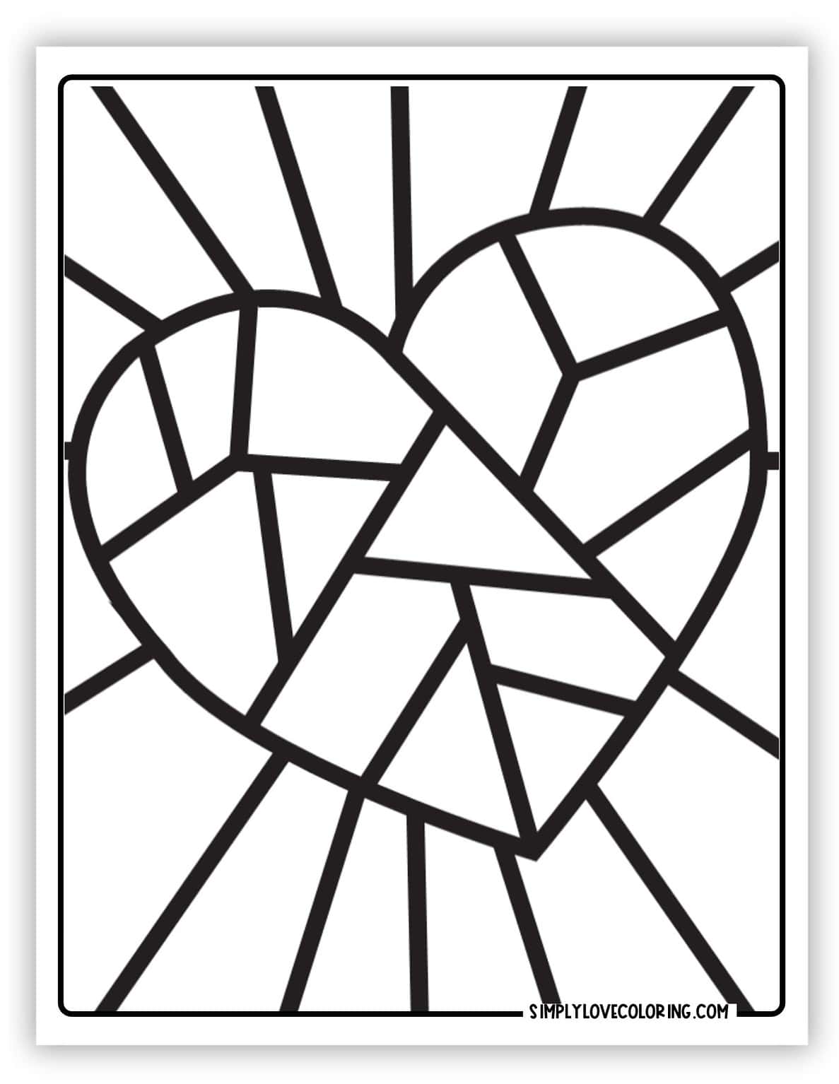 35 Heart Coloring Pages (Free PDF Printables) - Simply Love Coloring