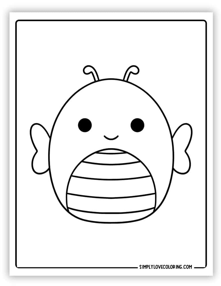 68 Squishmallow Coloring Pages (Free PDF Printables) - Simply Love Coloring