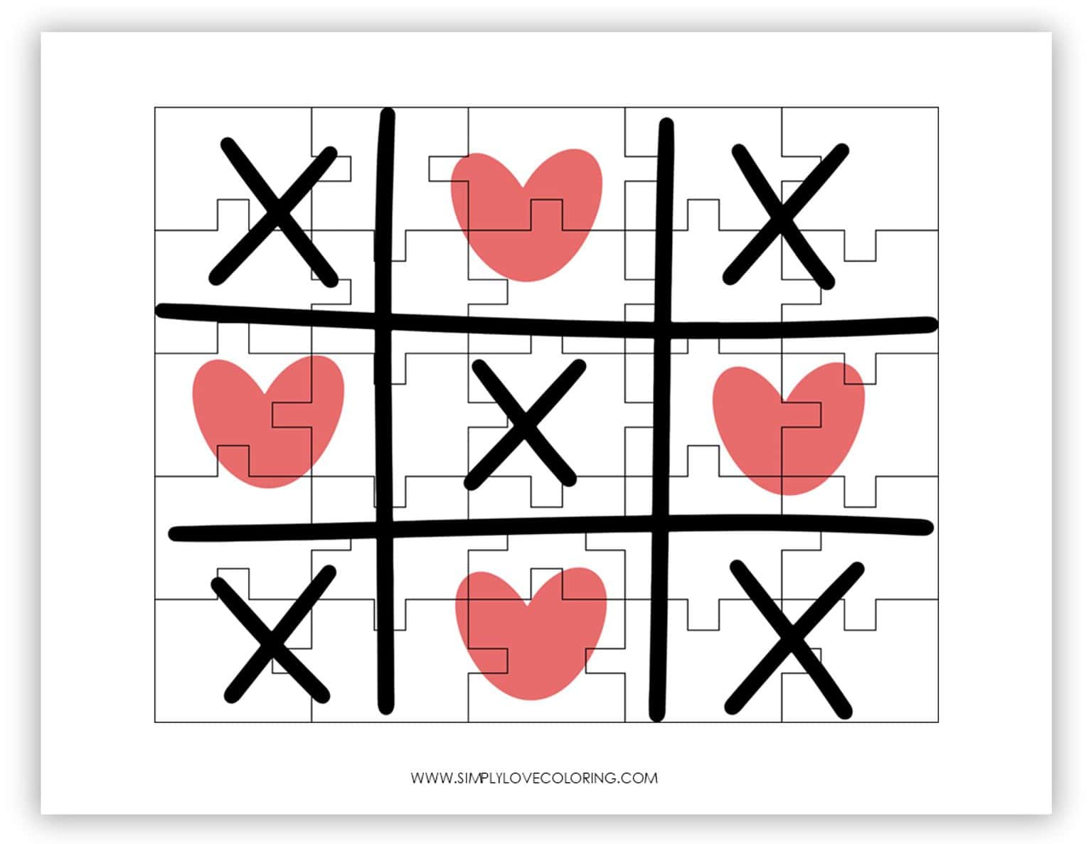 16 Valentine's Day Jigsaw Puzzles (Free PDF Printables) - Simply Love ...
