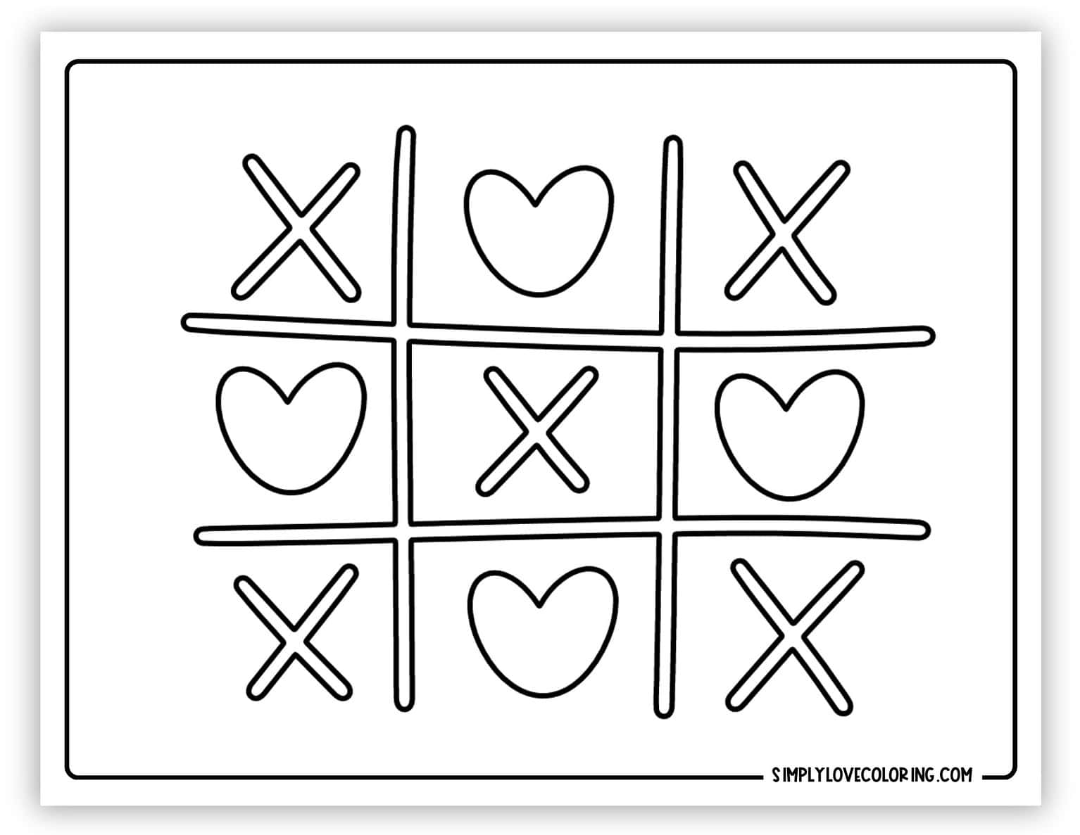 32 Valentine's Day Coloring Pages (Free PDF Printables) - Simply Love ...