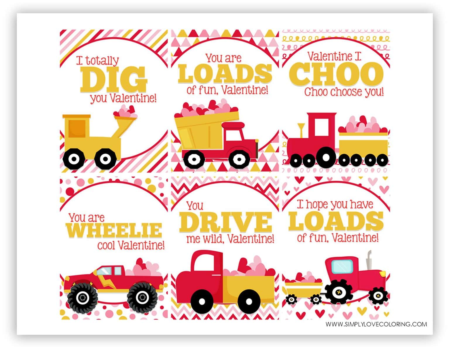 78 Valentine's Day Printable Cards (Free PDF Printables) - Simply Love ...