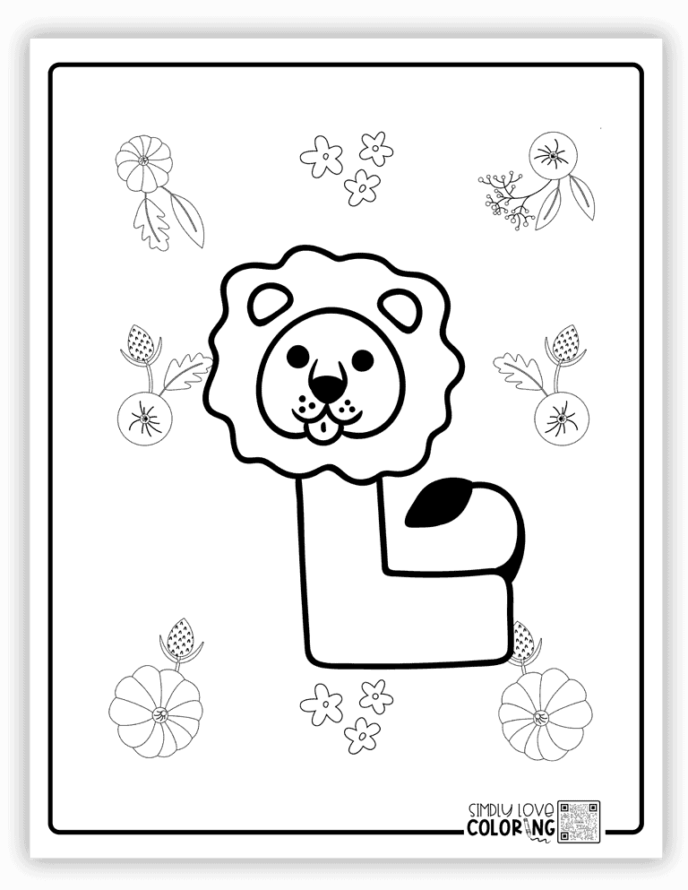 Animal Shaped Alphabet Coloring Pages (Free PDF Printables) - Simply ...
